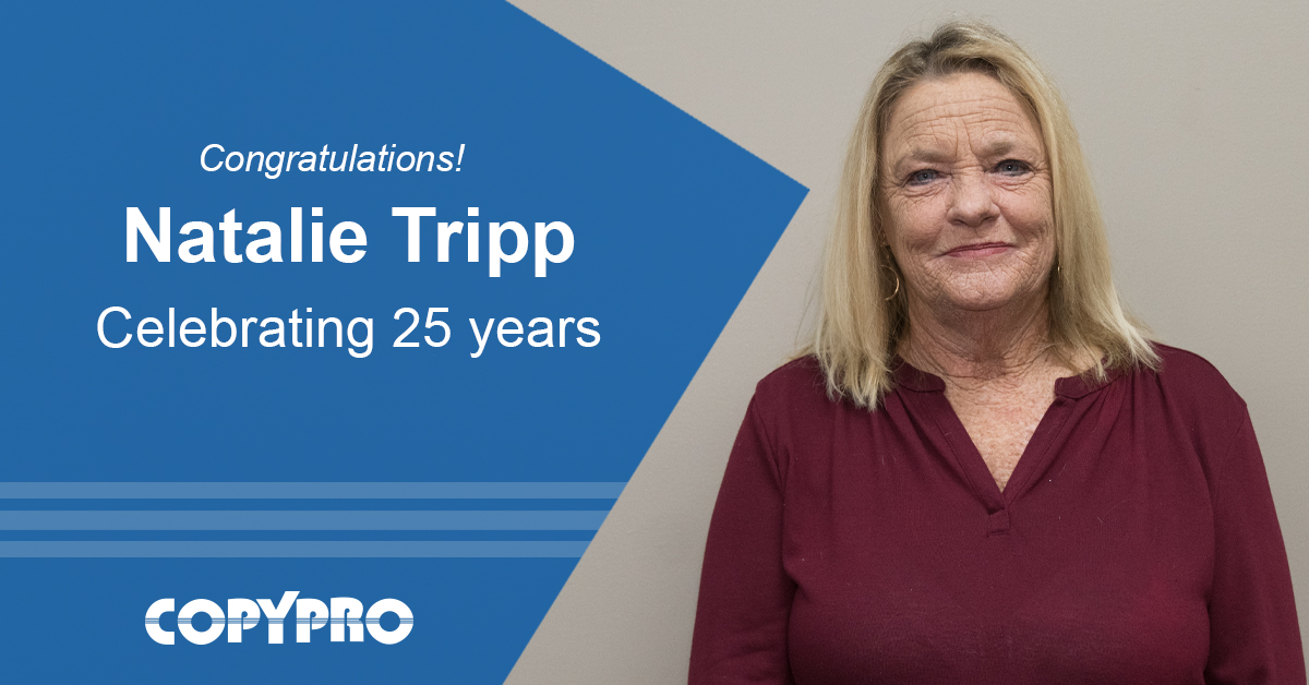 NATALIE TRIPP CELEBRATES 25 YEARS - CopyPro